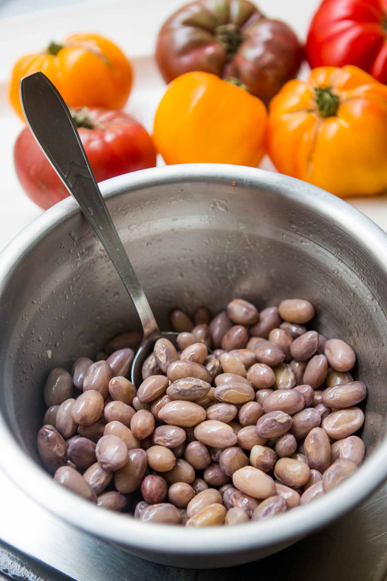 Fresh Shelling Bean and Tomato Salad - David Lebovitz