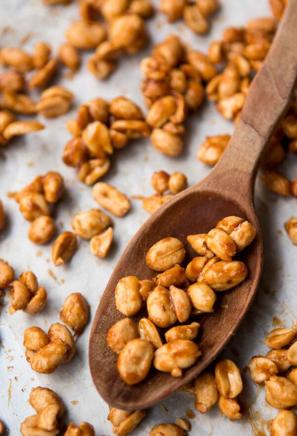 Salt-Roasted Candied Peanuts - David Lebovitz