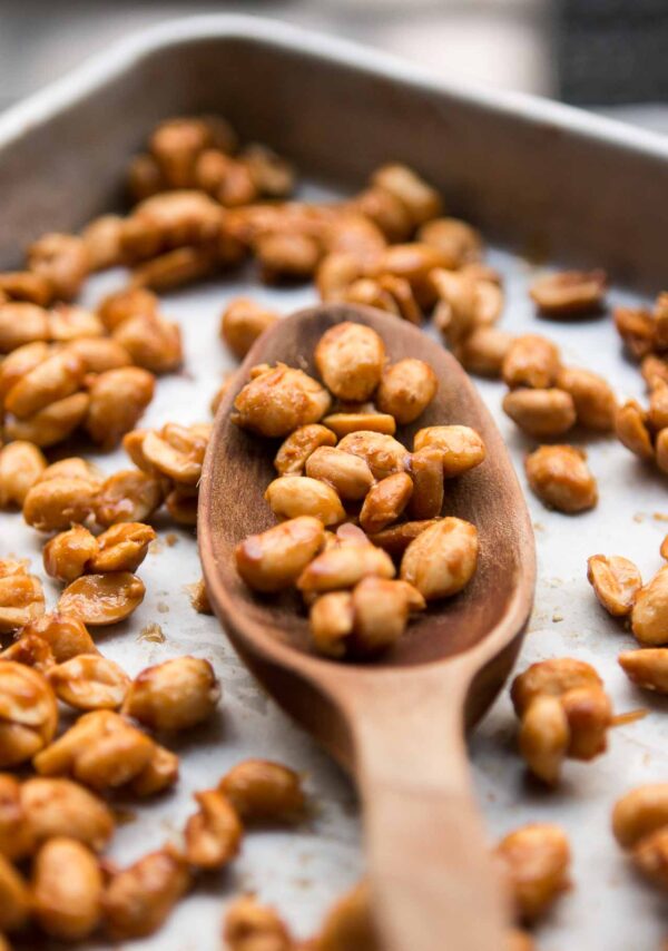 Salt-Roasted Candied Peanuts - David Lebovitz