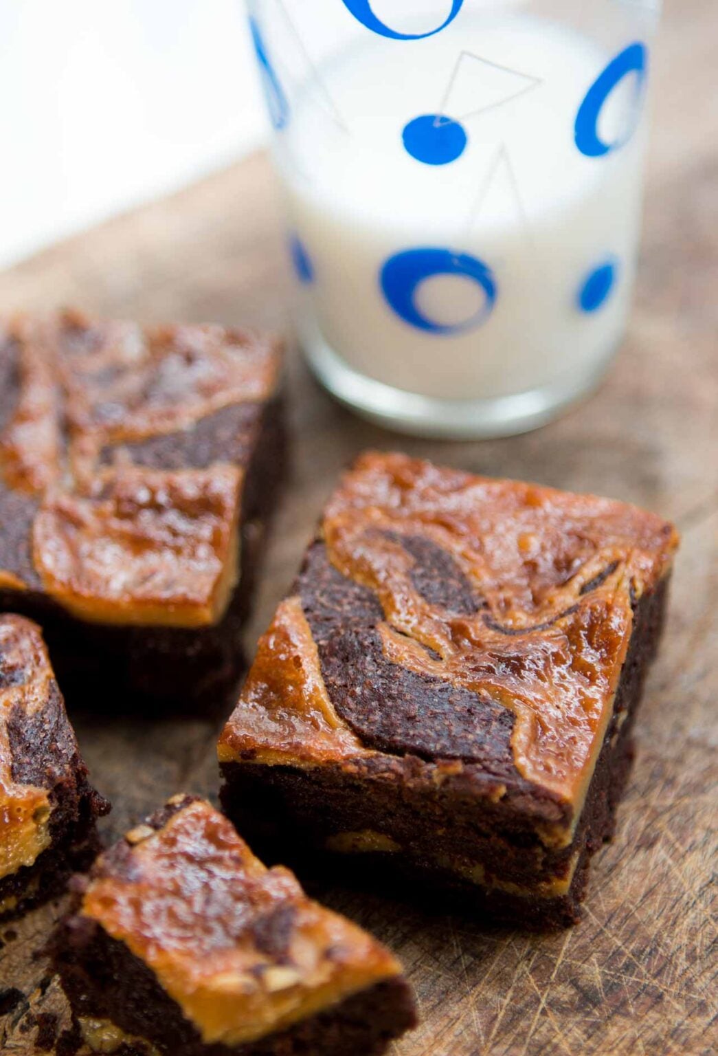 Dulce de Leche Brownies - David Lebovitz