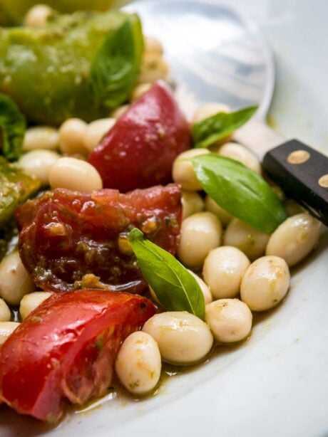 Fresh Shelling Bean and Tomato Salad - David Lebovitz
