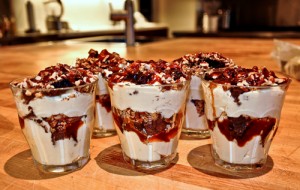 Brownie-Brown Sugar Parfaits - David Lebovitz