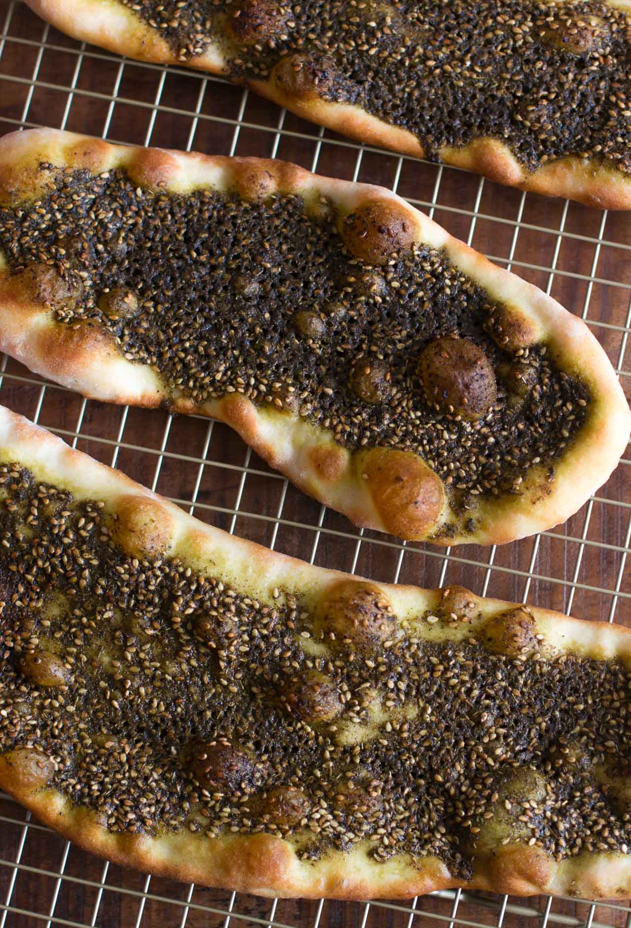 Man'oushe: Za'atar Flatbread - David Lebovitz