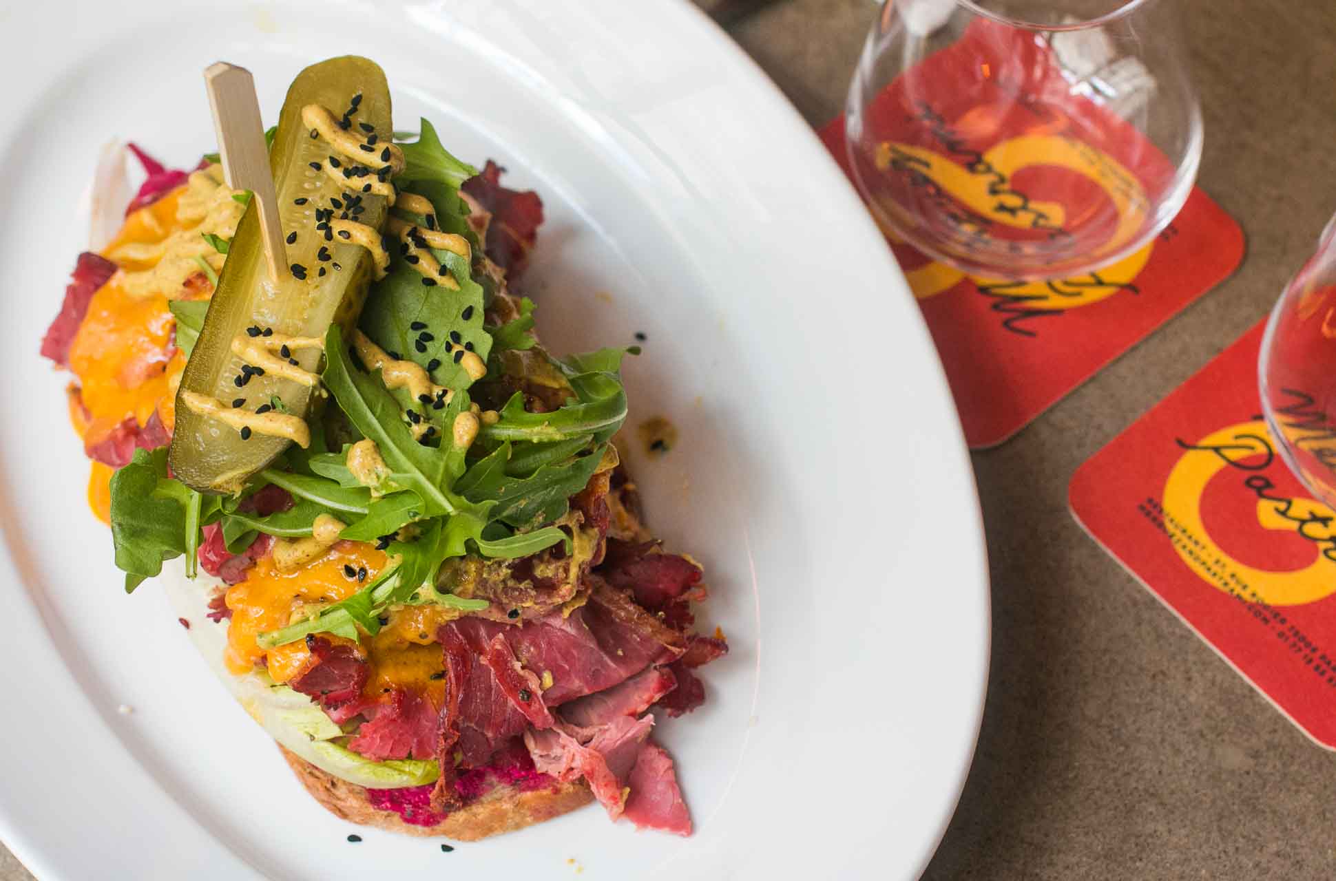 Merguez and Pastrami delicatessen in Paris