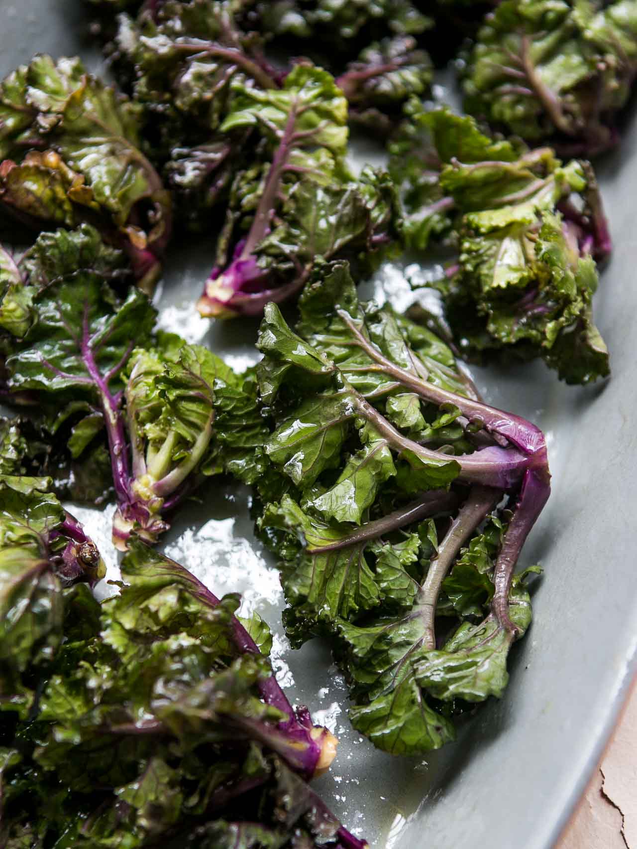 Roasted Kale Sprouts
