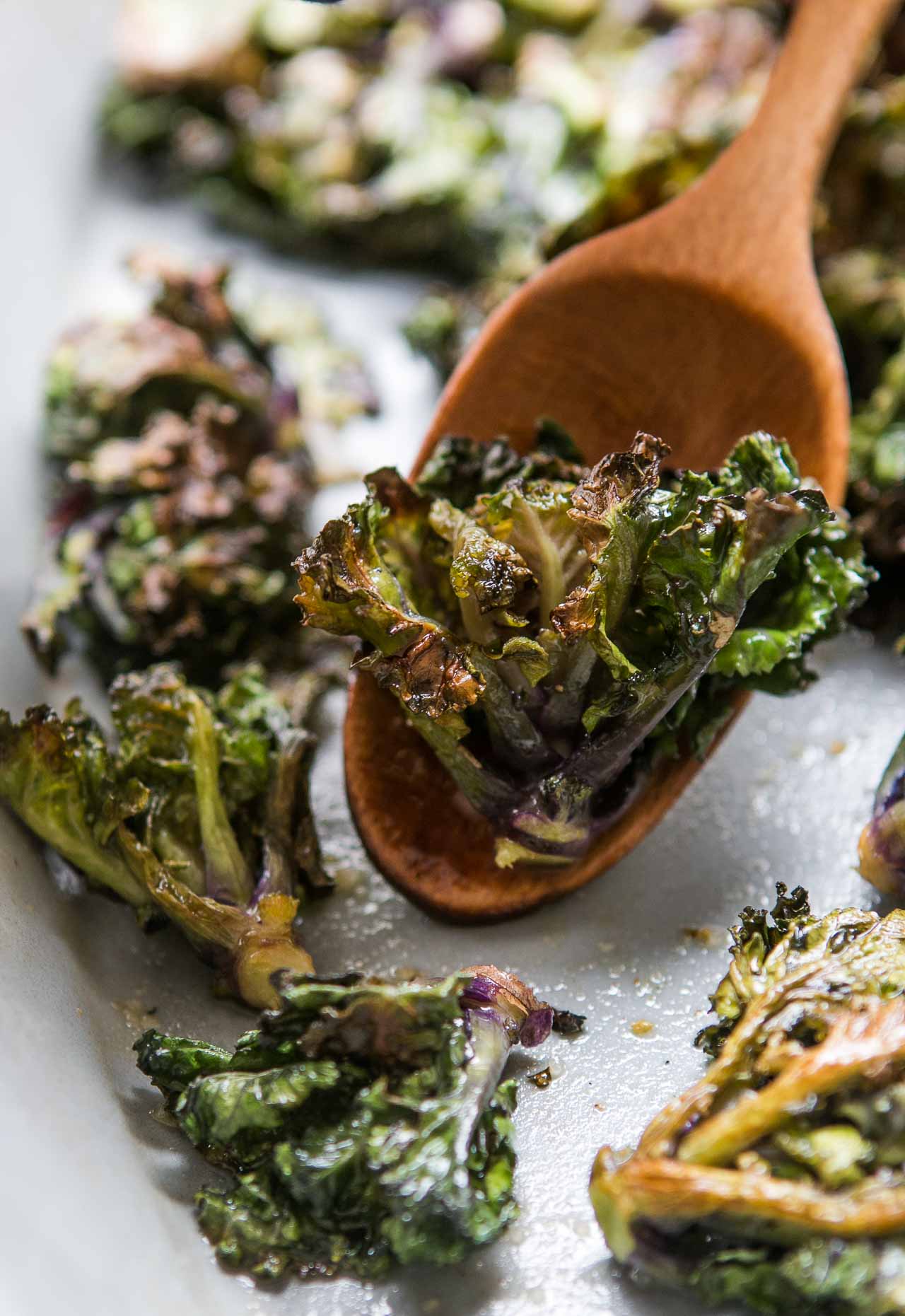 Roasted Kale Sprouts