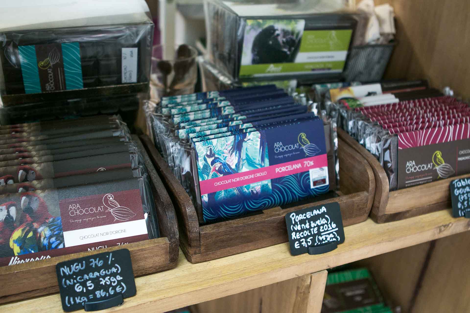 Ara Chocolate Shop in Paris