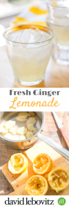 Fresh Ginger Lemonade recipe