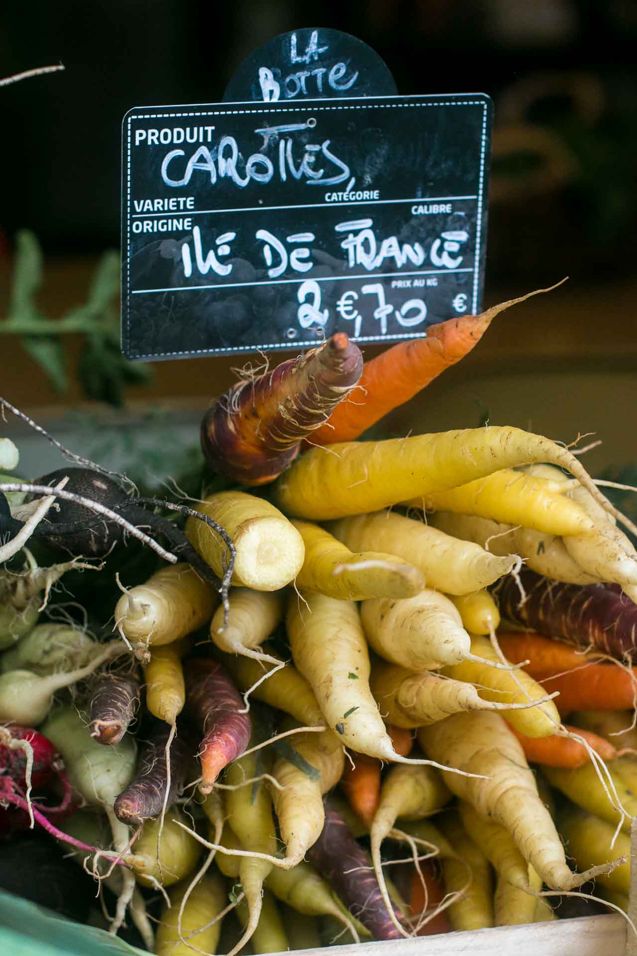 Fall at the Outdoor Market in Paris