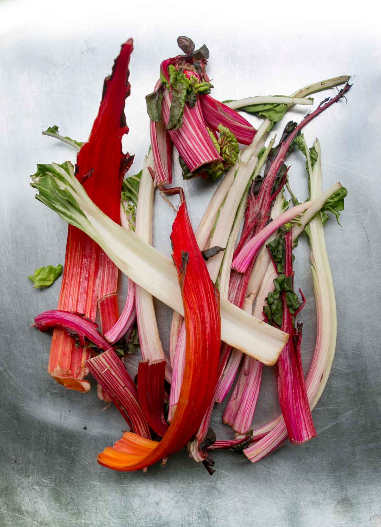 Pickled Chard Stems