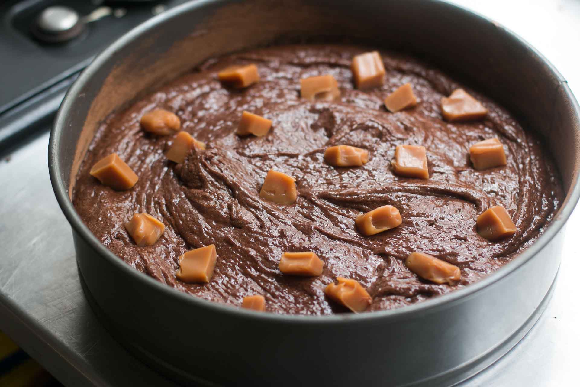 Chocolate Caramel Cake