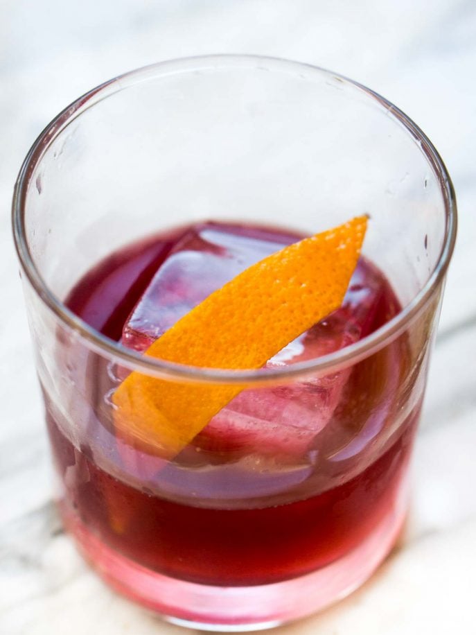 Cranberry Shrub Cocktail