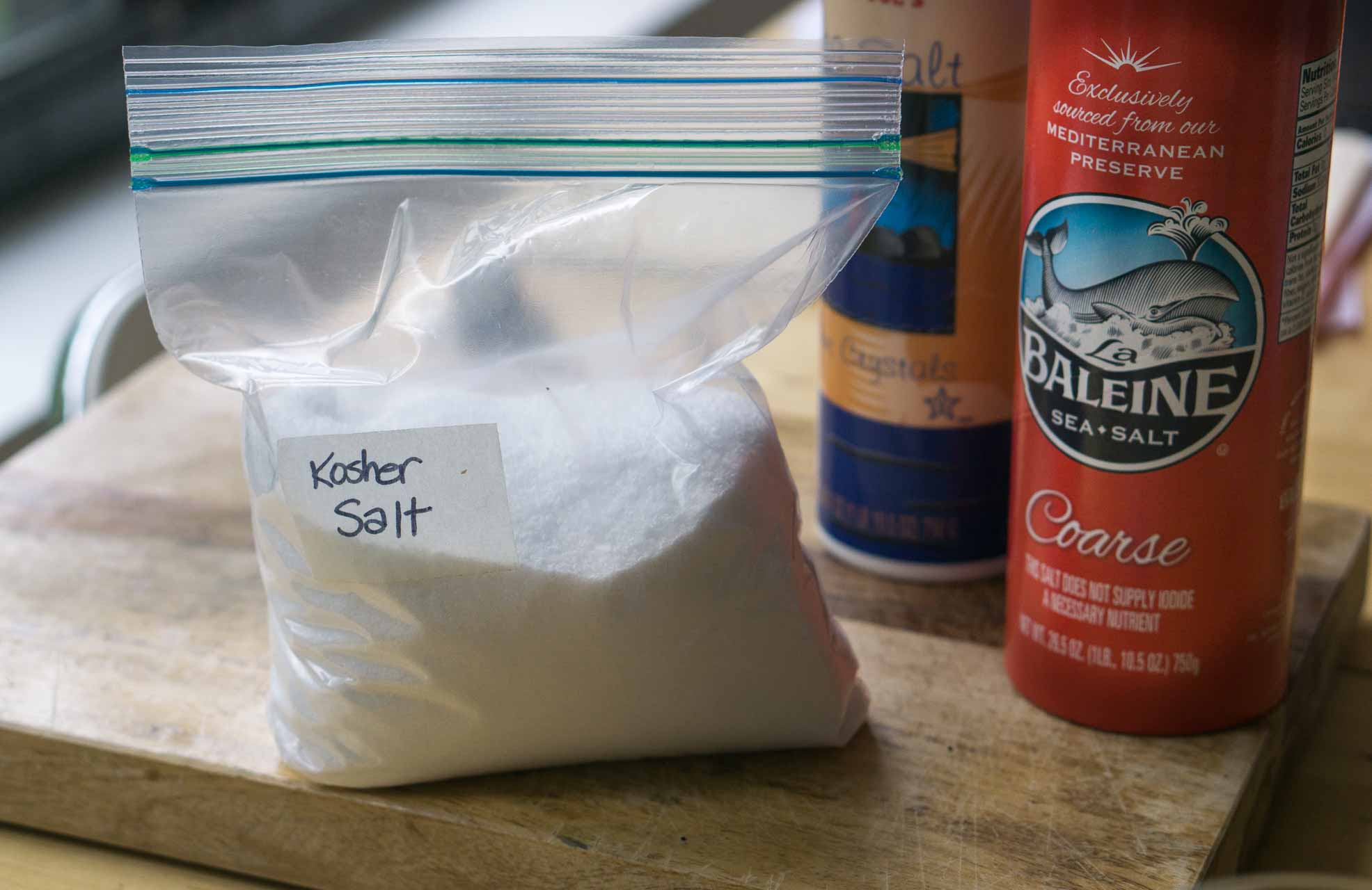 Facts about different kinds of salt for baking and cooking