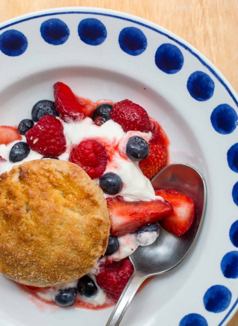 Mixed Berry (Strawberry) Shortcakes recipe
