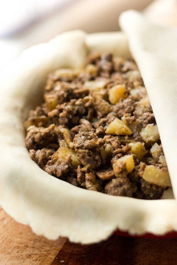 Tourtiere: Meat and Potato Pie recipe