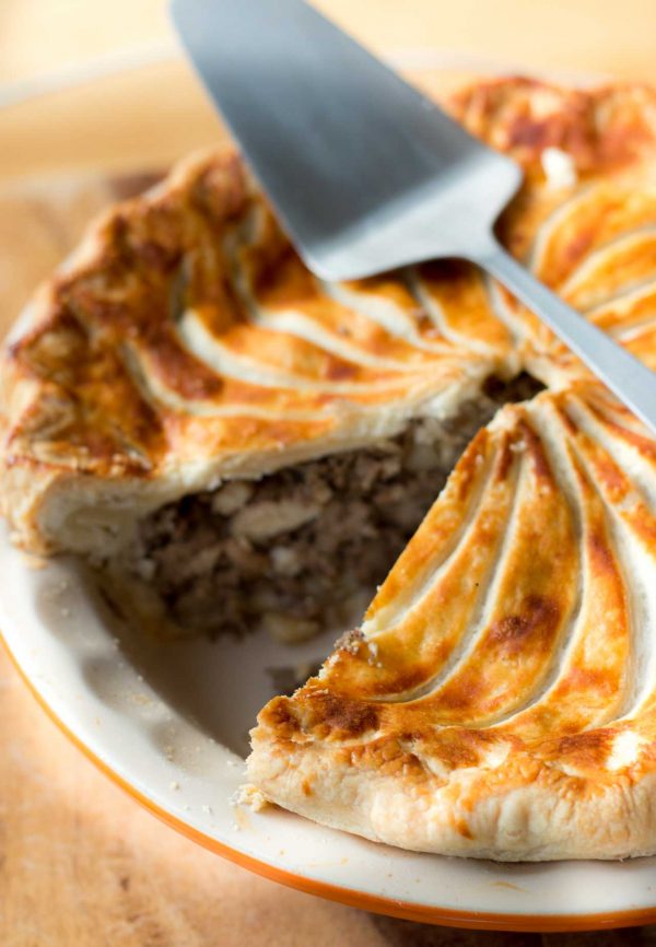 Tourtiere: Meat and Potato Pie recipe