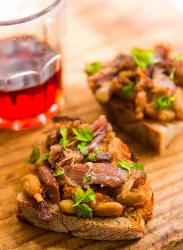 Cassoulet Toast - David Lebovitz Cassoulet Toast recipe