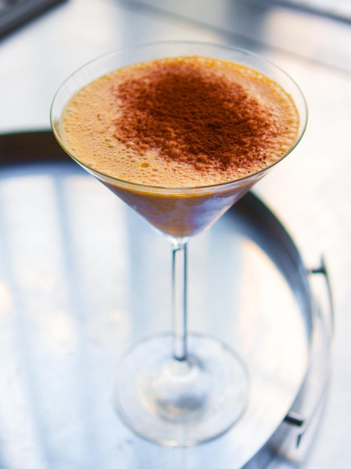 Shakerato: Irish Cream Liqueur, Ice Cream & Coffee Cocktail