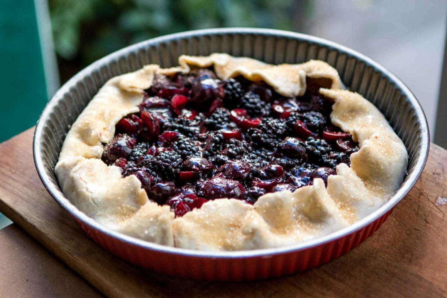 Blacker Berry Galette - David Lebovitz