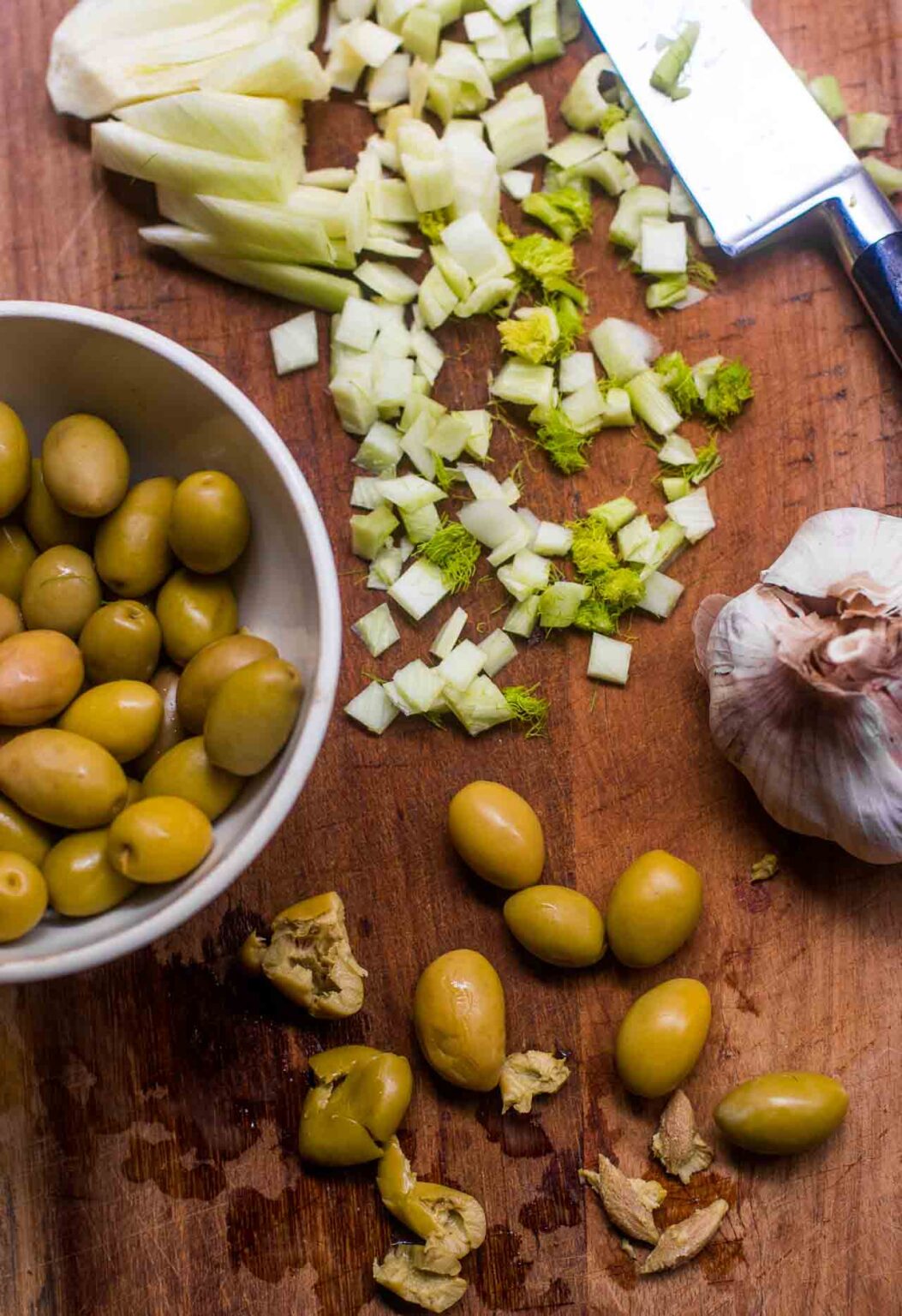 Rabbit Pasta with Green Olives, Fennel, and Preserved Lemons - David ...