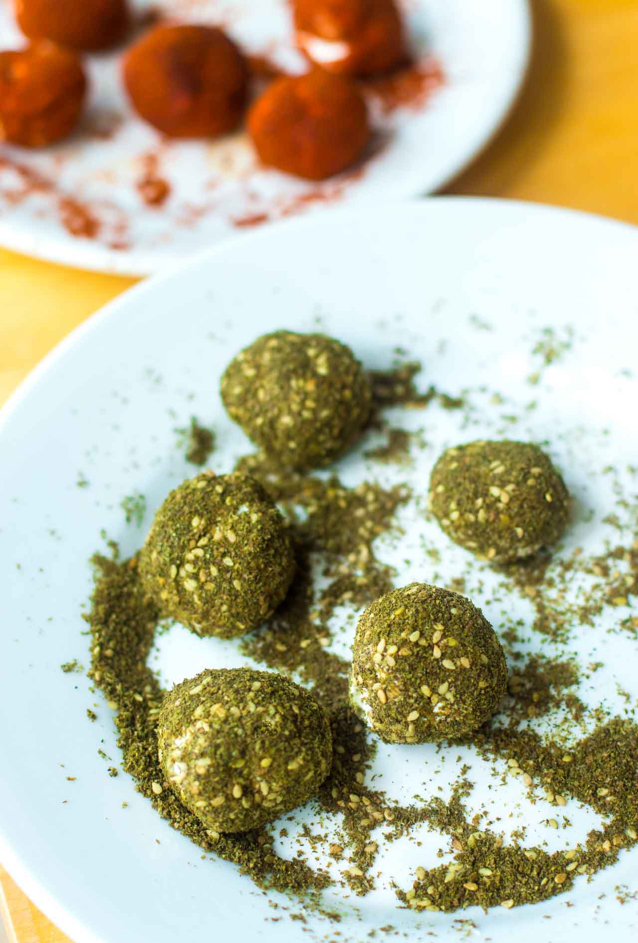 Labneh Balls - David Lebovitz