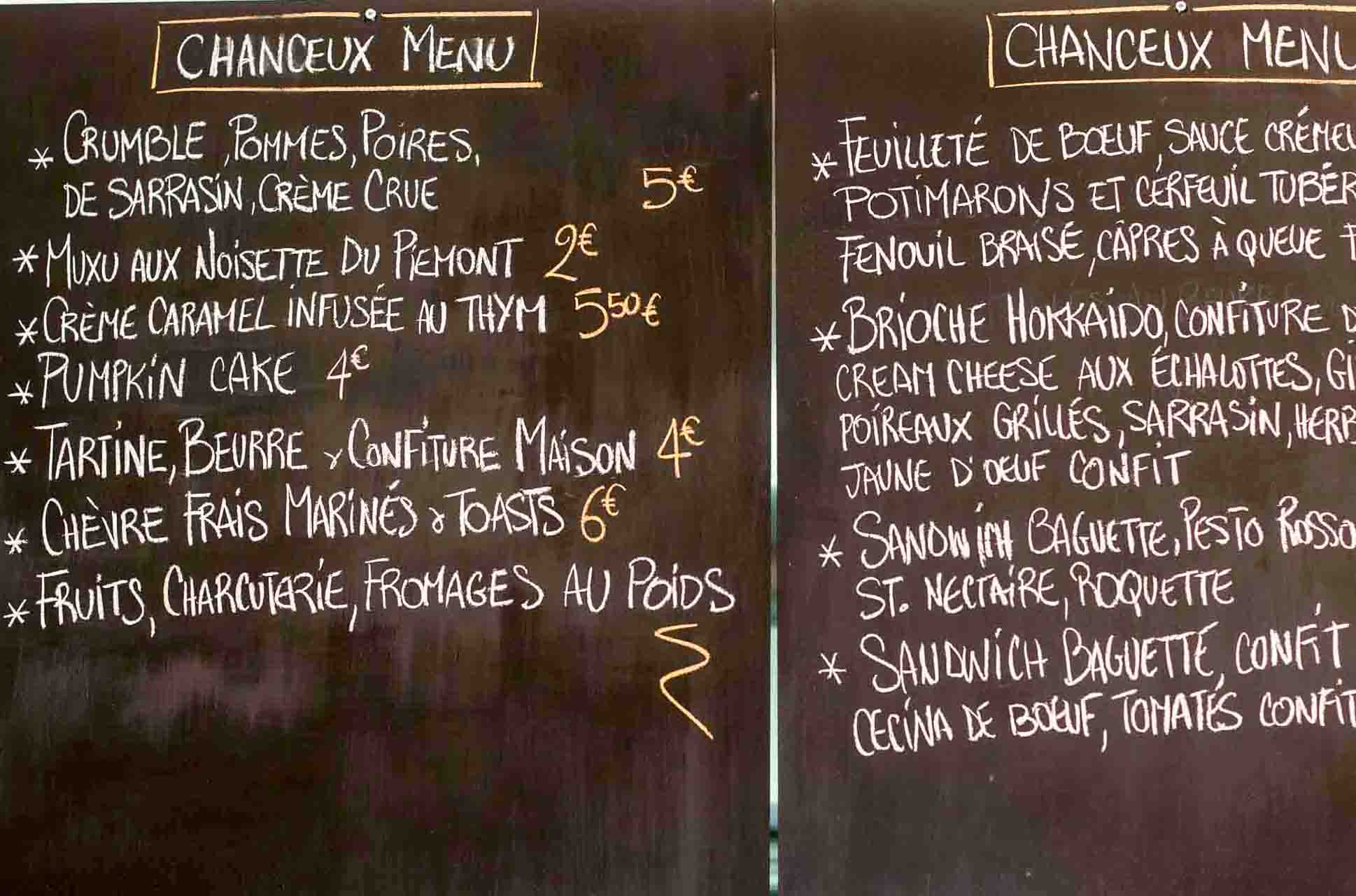 Chanceux - David Lebovitz